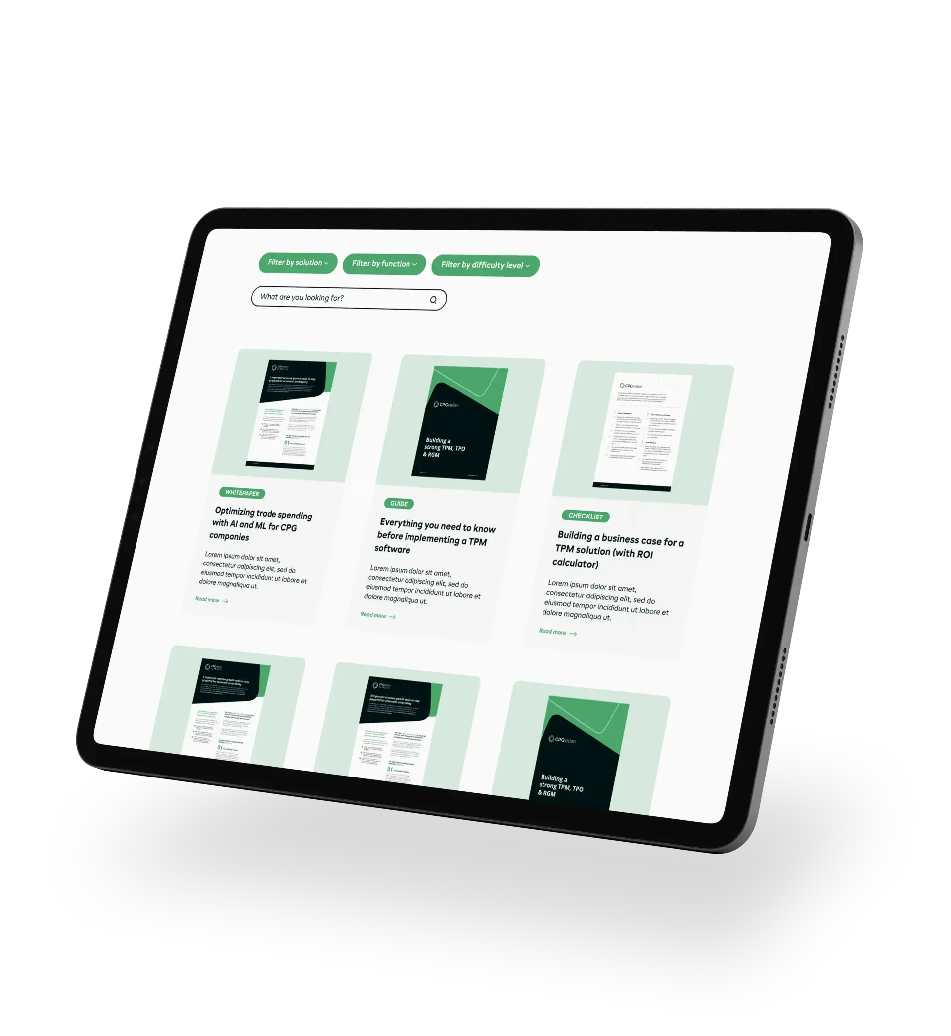 All our resources for the CPG Industry | CPGvision